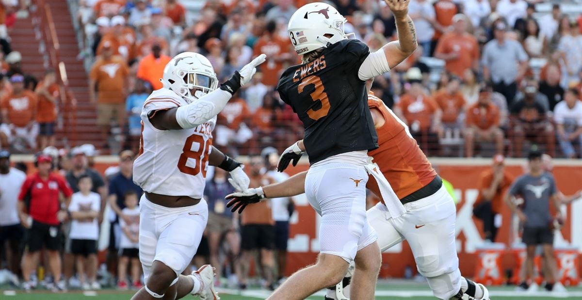 Morning Brew: Texas sophomore defensive end Barryn Sorrell ready to ...
