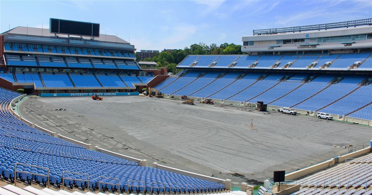 Field Construction Underway in Kenan Stadium