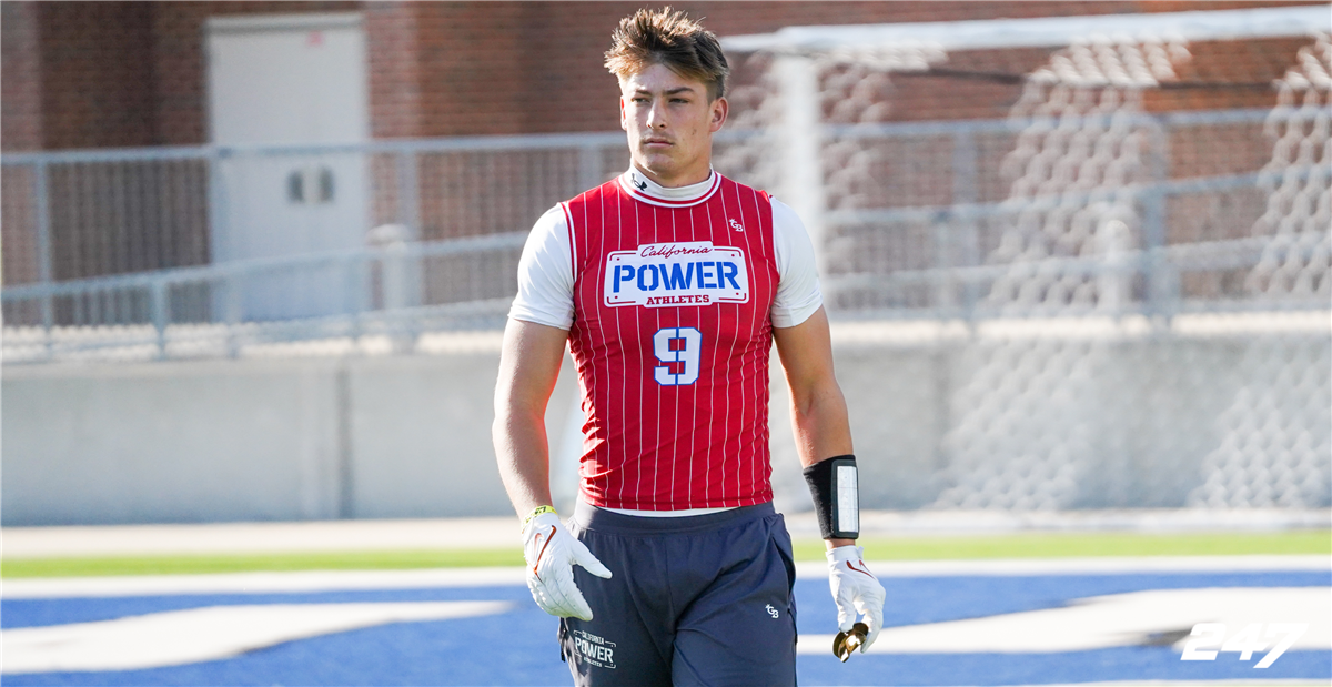 Mater Dei 2027 TE Mark Bowman recaps his first time visiting the Forty Acres after growing up a ...