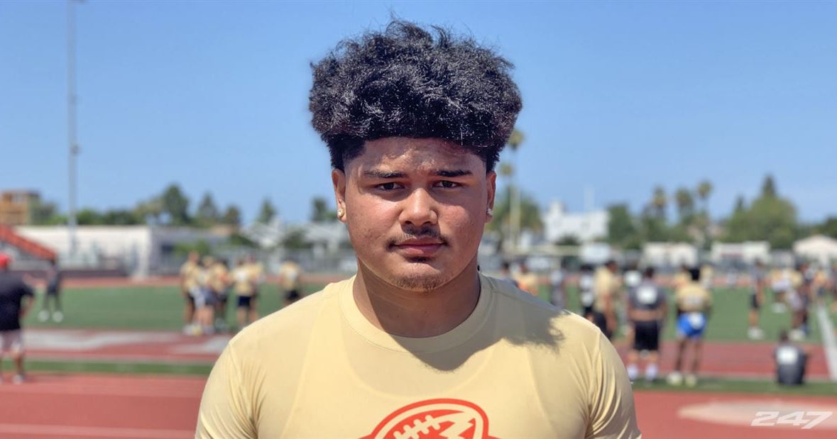 Stock is heating up for talented '23 OL Jonah Rodriguez
