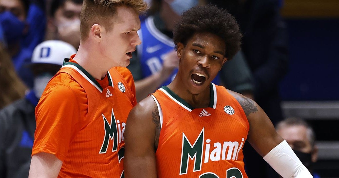 'We're the real deal': Kameron McGusty's layup lifts Miami over No. 2 Duke