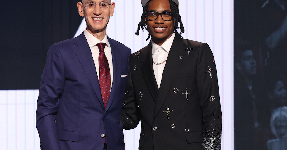 Rob Dillingham taken with No. 8 pick in 2024 NBA Draft