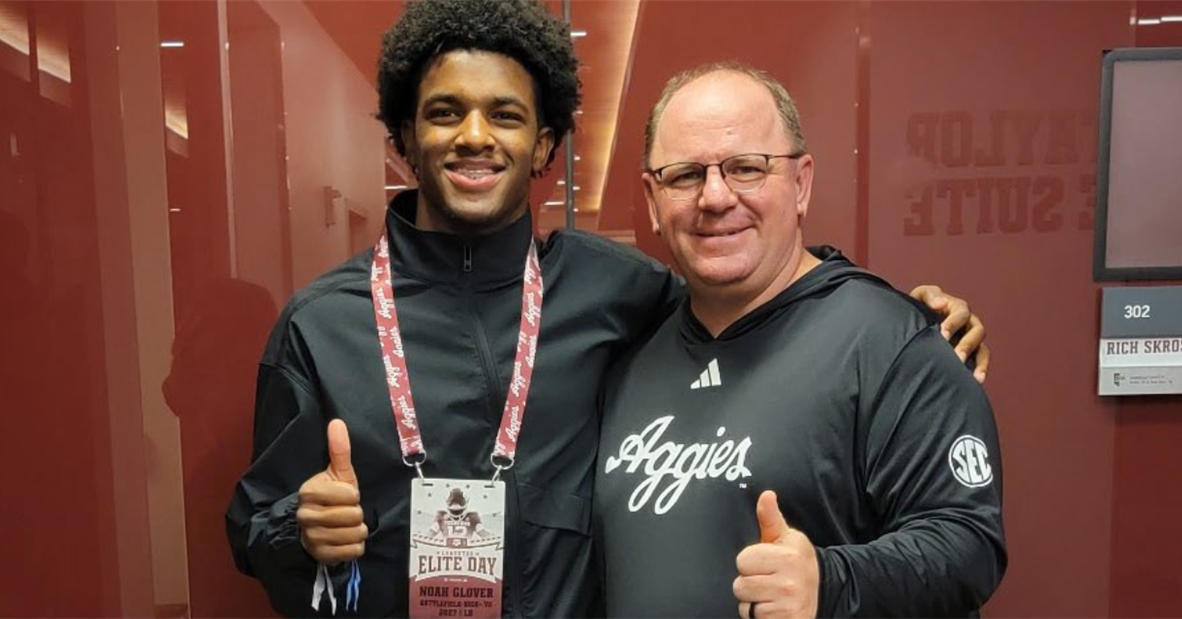 Texas A&M the top school for coveted 2027 linebacker Noah Glover ...
