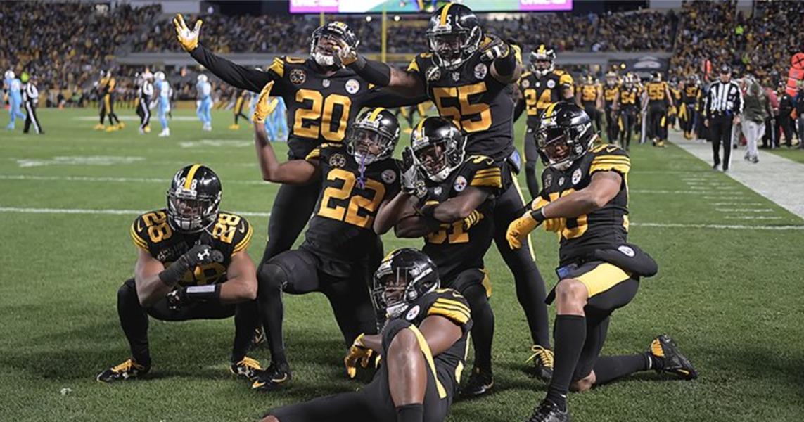 Steelers celebrate 40-17 win over Titans on social media