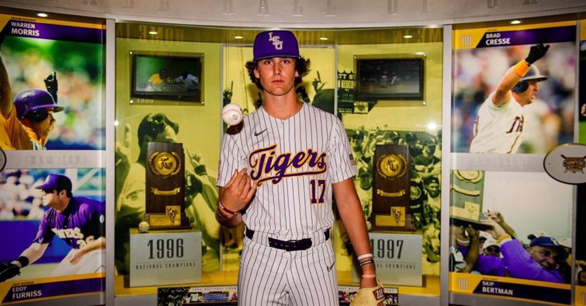 LSU lands massive right-handed Texas pitcher Chase Shores