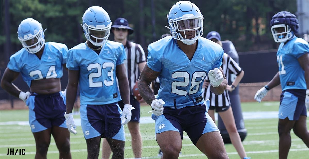 UNC Sorting Through Crowded Cast of Running Backs