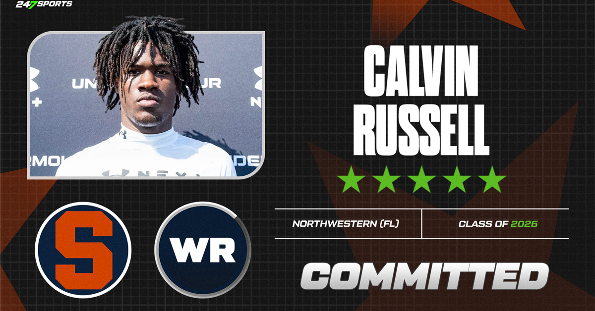 Five star WR Calvin Russell commits to Syracuse