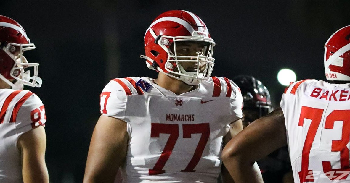 Fast rising OL Lipe Moala talks recent visit to Oregon