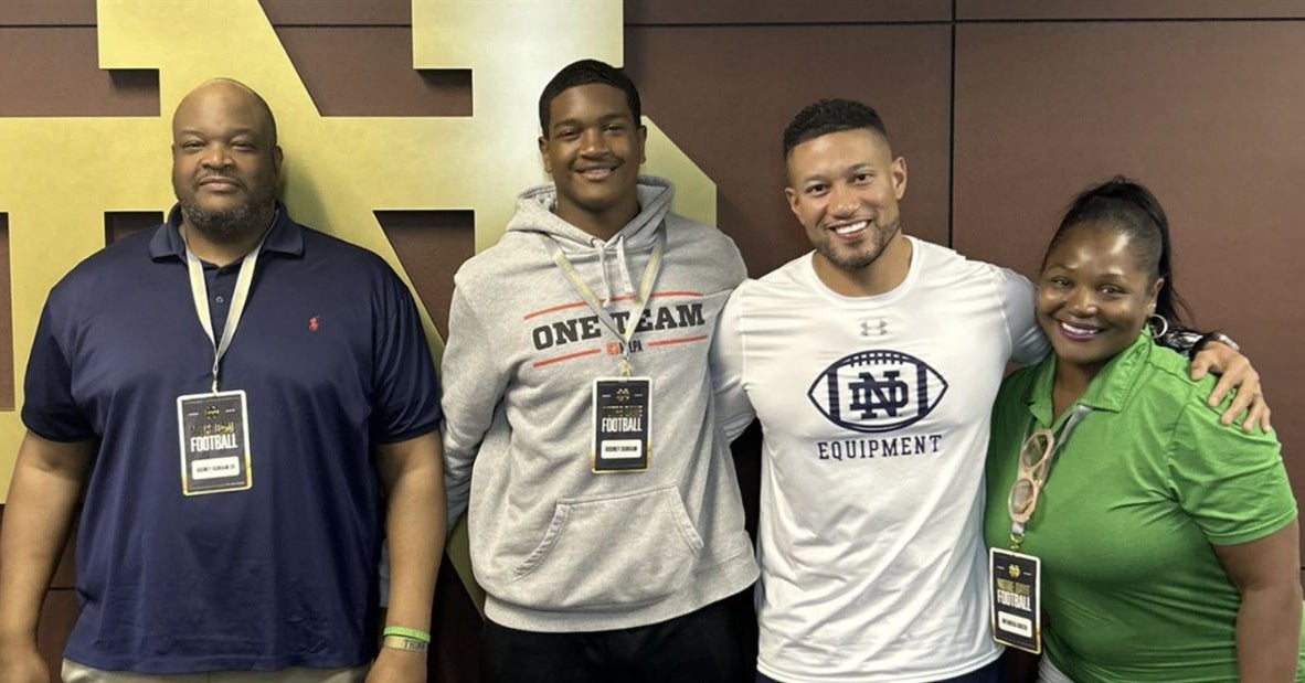 BREAKING: Five-Star Edge Rusher Rodney Dunham Commits to Notre Dame