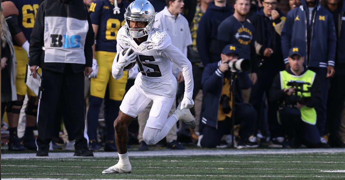 Oregon HC Dan Lanning provides injury updates on WR Tez Johnson and OL ...