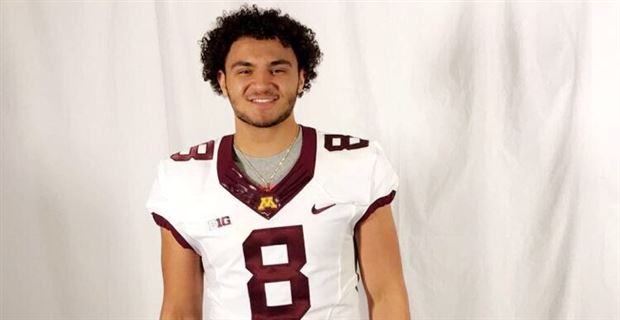 Breck athlete David Roddy has a great Minnesota Junior Day visit