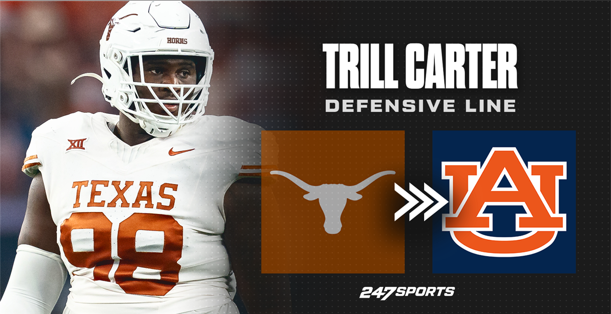 Texas DT transfer Trill Carter commits to Auburn Texas DT transfer Trill Carter commits to Auburn