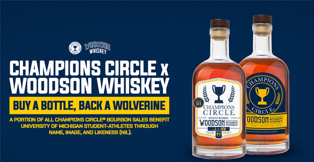Limited-edition run of Michigan legend’s whiskey will support football NIL