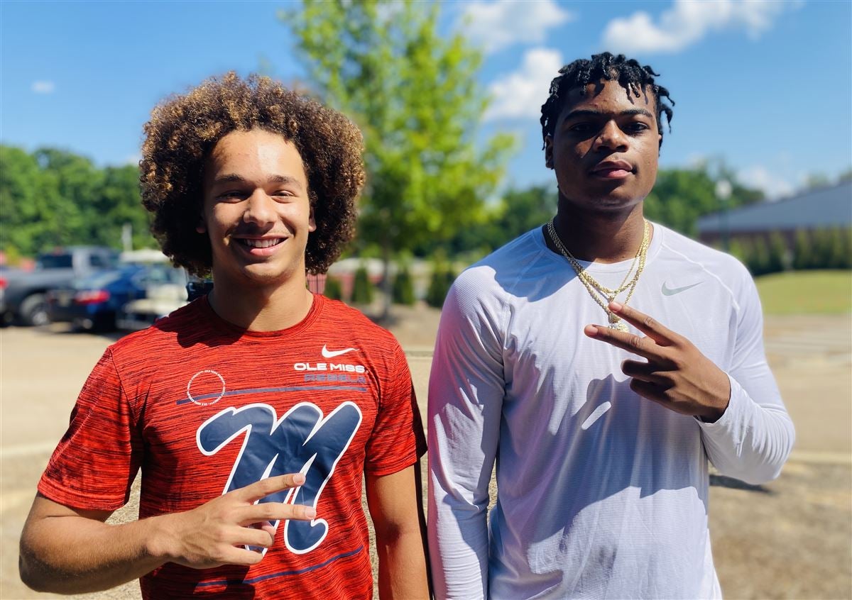 Watch | True freshmen Jayvontay Conner and Cayden 'Honeycomb' Lee are loving their Ole Miss ...