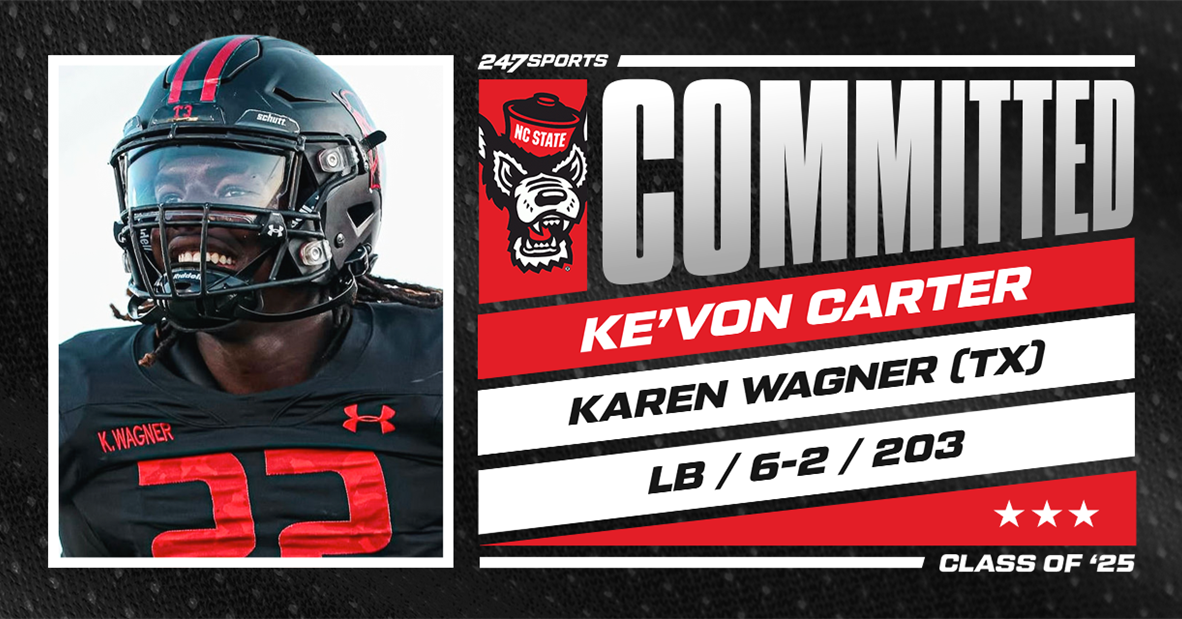 BREAKING: Texas LB Ke'Von Carter flips to NC State
