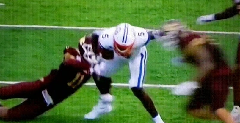 WATCH: Brayden Stringer ejected for targeting against SMU