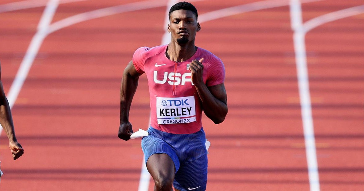 Fred Kerley advances to 200M semifinals at World Championships