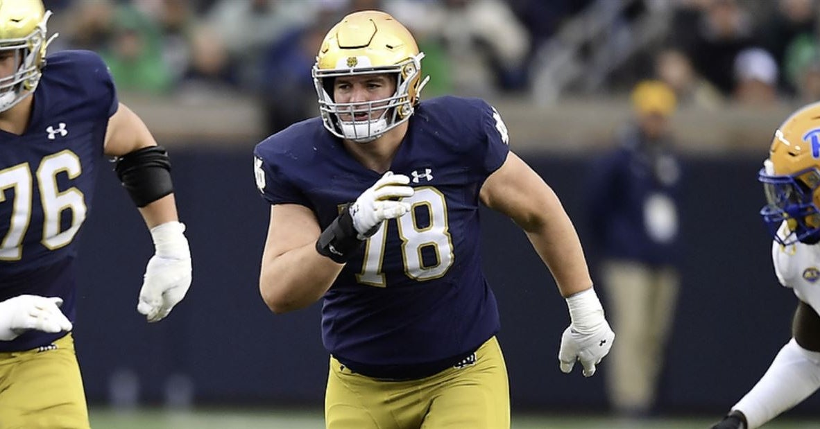 Indiana gets a commitment from Notre Dame transfer offensive lineman ...