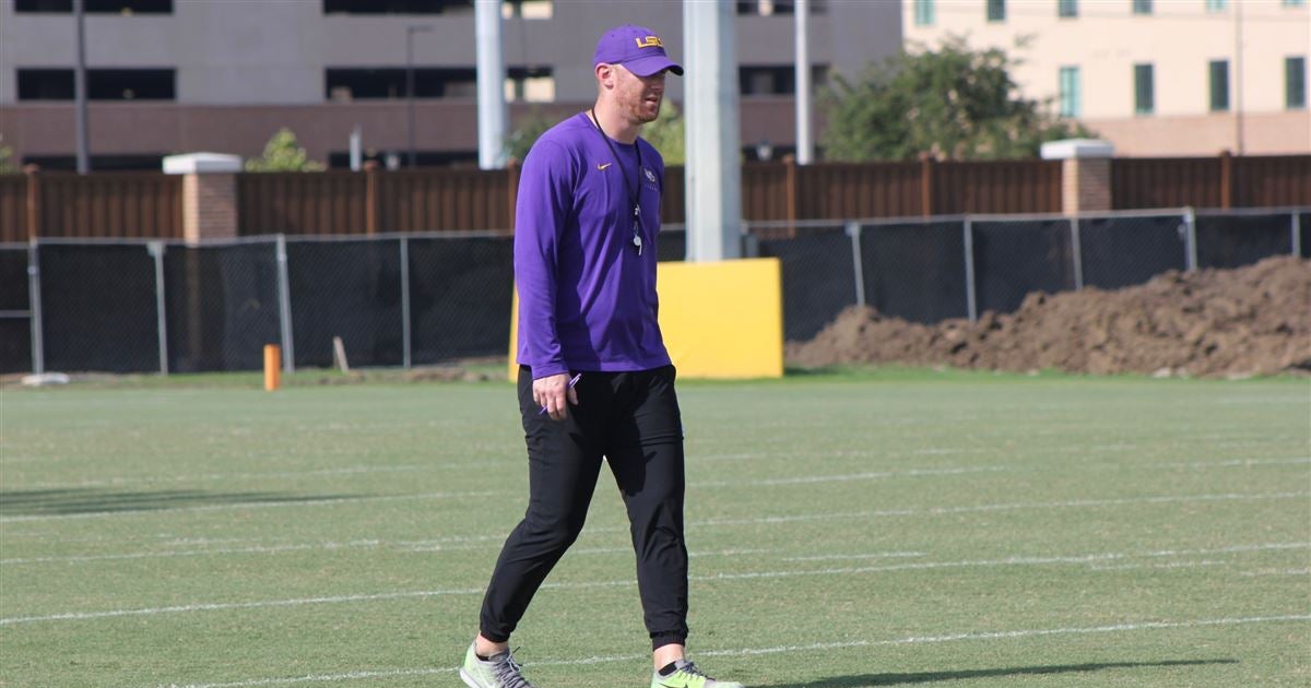 LSU's coaching staff set for booth, field duties