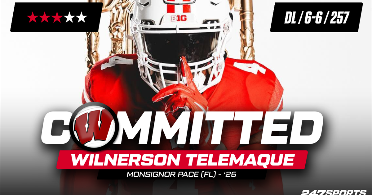 BREAKING: Three-Star DL Wilnerson Telemaque Commits to Wisconsin