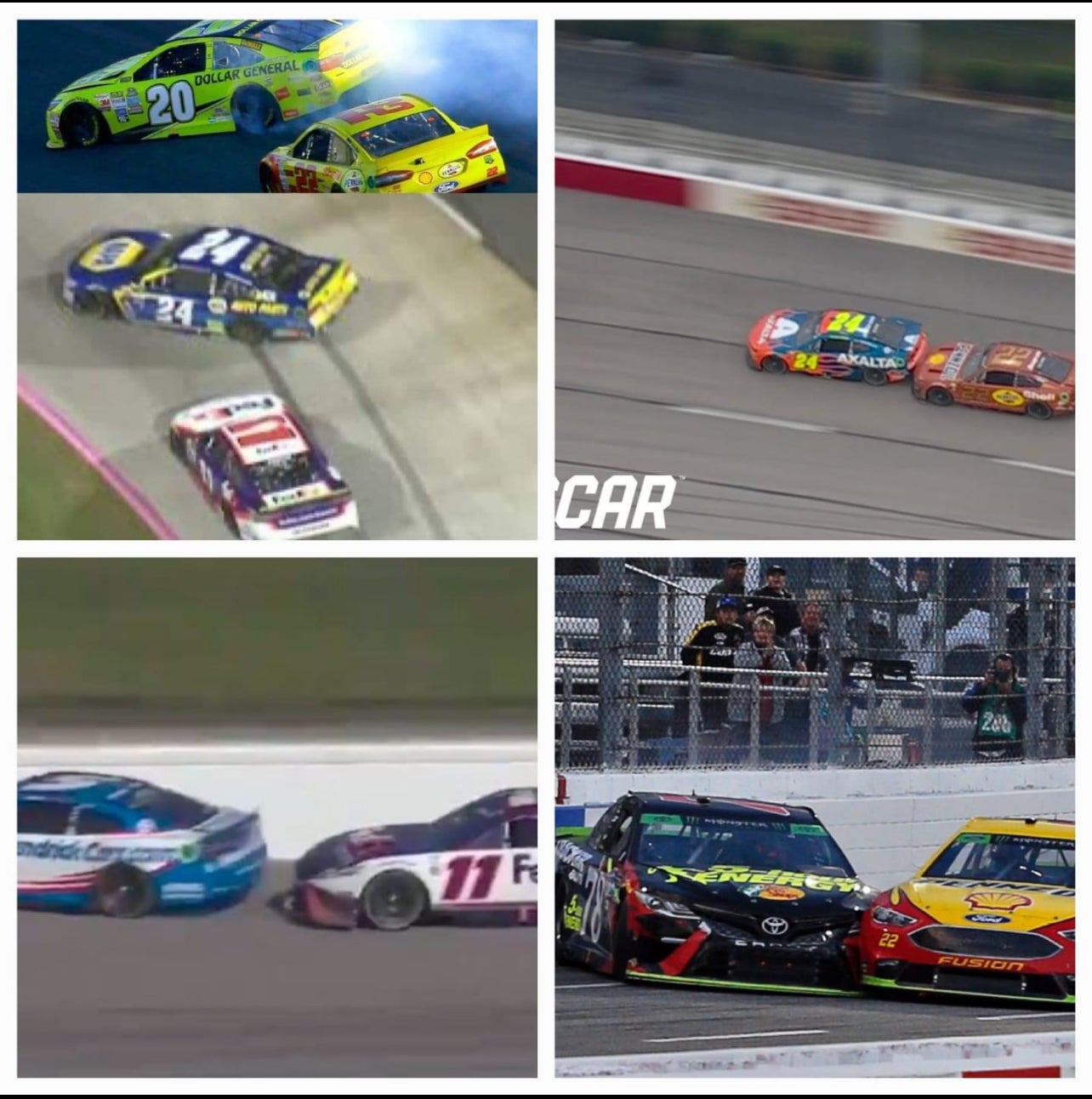 NASCAR fans...y'all see the ending to that race? Was it fair?