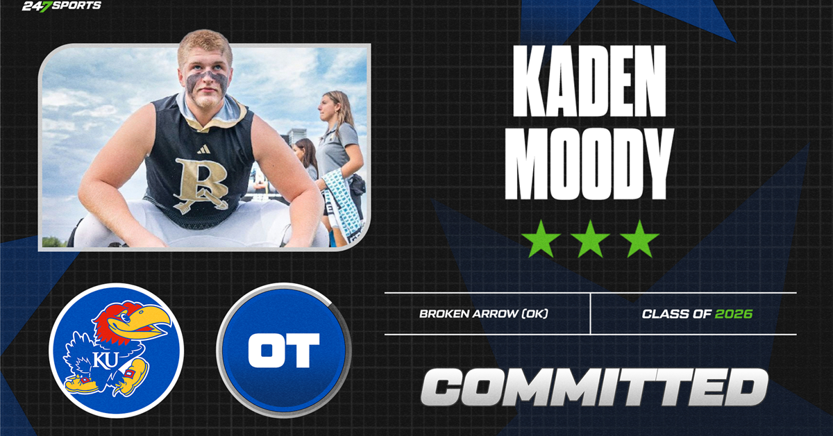 Three-star OL Kaden Moody commits to Kansas