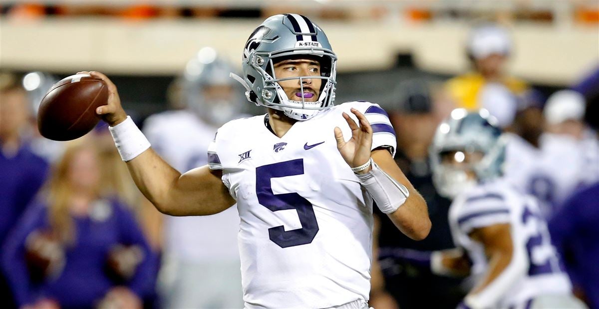 Kansas State quarterback Jaren Lewis enters transfer portal