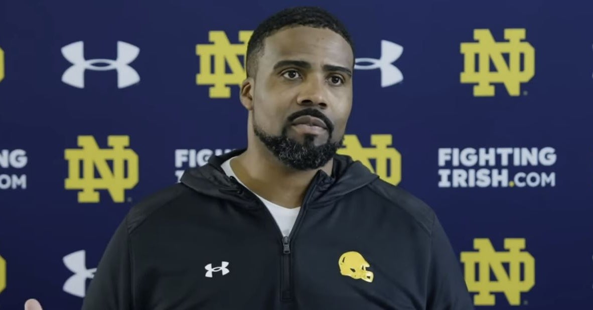 Video: Al Washington Details Progress Along Notre Dame D-Line