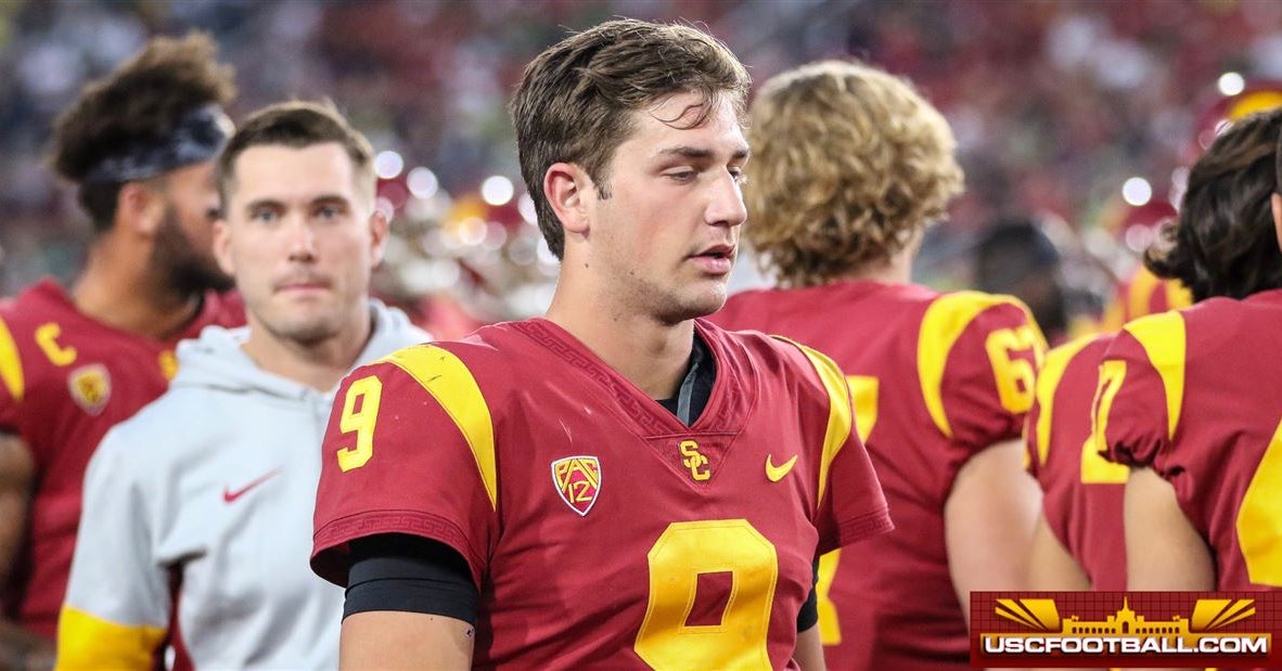 USC offensive coordinator Graham Harrell on the Oregon loss