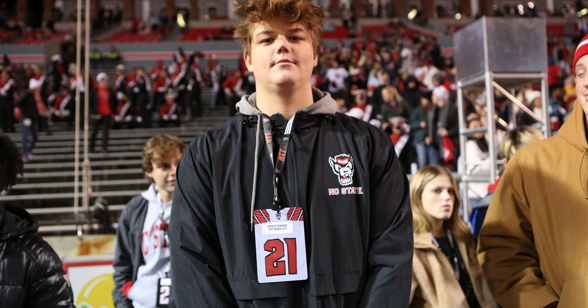 BREAKING: Talented legacy OL Charlie Symonds commits to NC State