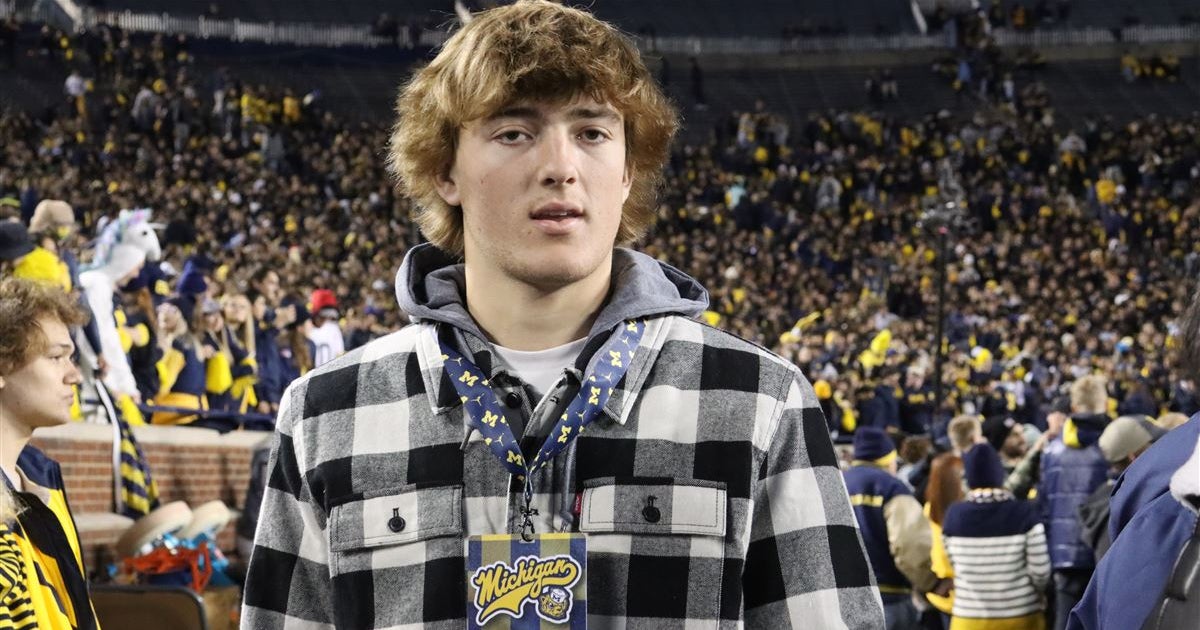 Elite 2025 QB Cutter Boley gives high marks to U-M visit