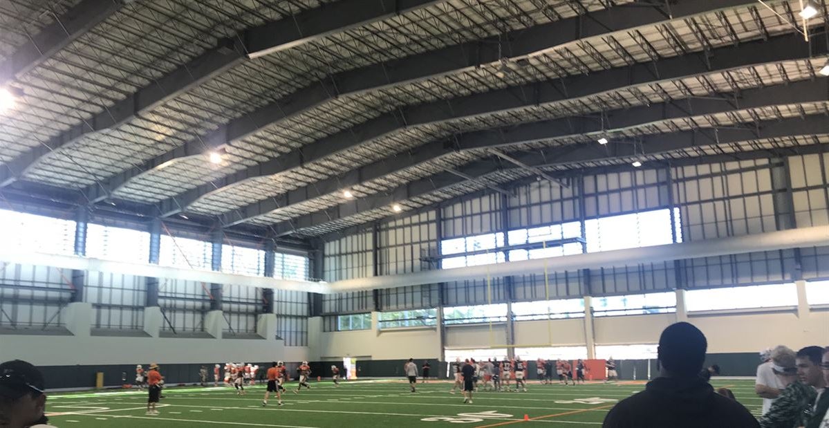 Photos A Look Inside The Carol Soffer Indoor Practice Facility