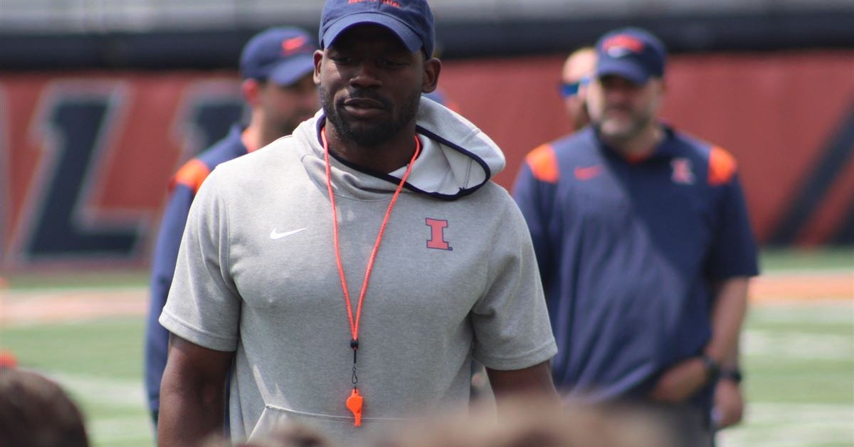 Coach Conversation: Illini DBs coach Antonio Fenelus on 'guys flying ...