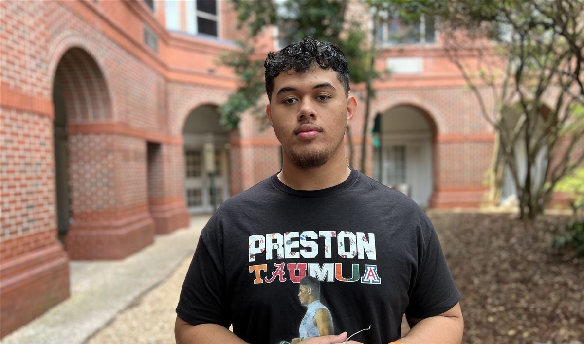 Top247 Hawaii OL Preston Taumua finds family feeling at Auburn