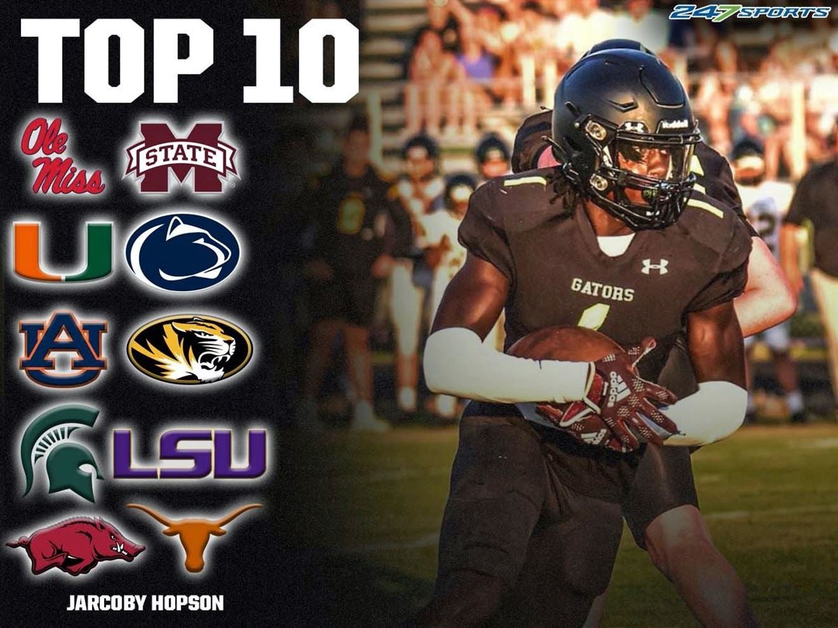 Four-star ATH Jarcoby Hopson Jr. drops his top ten schools and explains ...