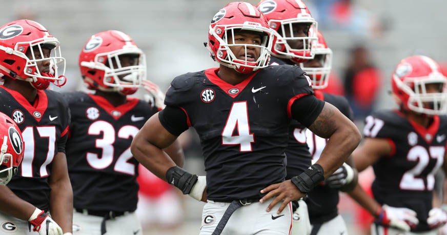 Georgia freshman Nolan Smith looks the part with chiseled frame