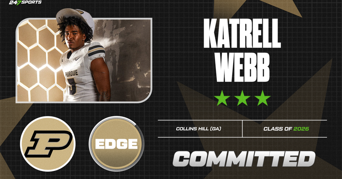Purdue lands commitment from edge rusher Katrell Webb