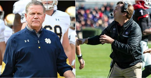 UGA vs Notre Dame named a top non-conference matchup of 2017