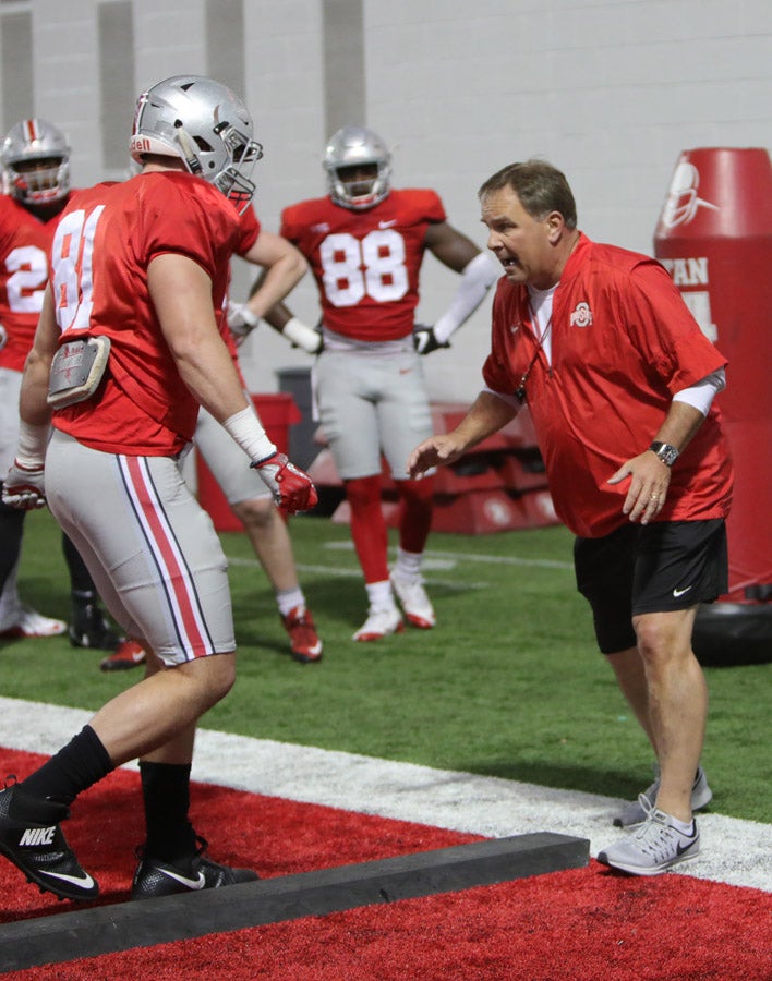 Photo Gallery: Ohio State's first full pads spring practice