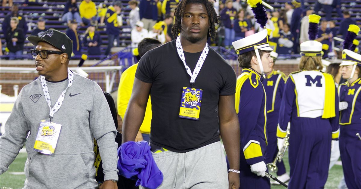 Michigan makes Top100 DL Ayden Woodruff feel like a top priority ...