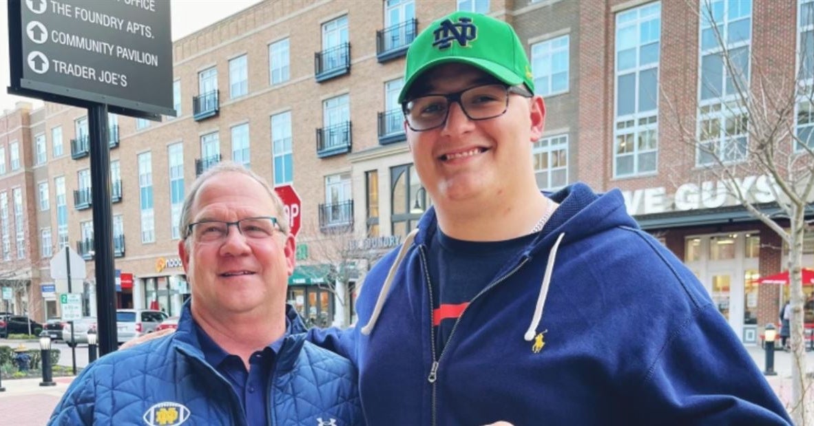 Four-star OL Sam Pendleton Breaks Down his Notre Dame Visit