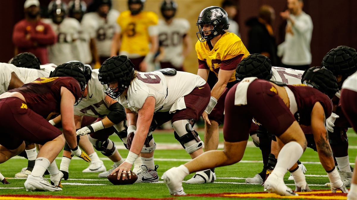 Minnesota Football OL Greg Johnson is feeling the game slow down in 2024