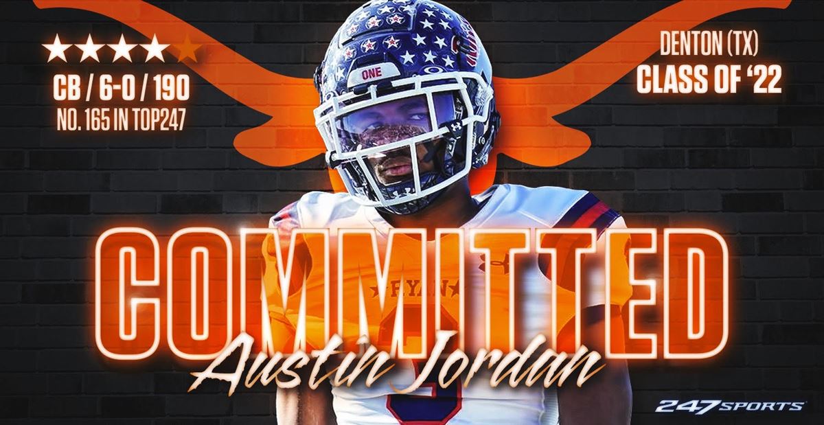 Texas lands commitment from Denton Ryan four-star defensive back Austin ...