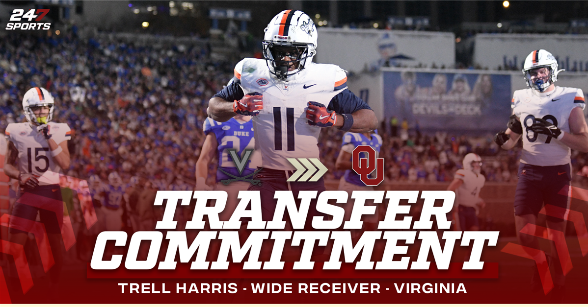 TRANSFER: Oklahoma lands star Virginia wide receiver Trell Harris