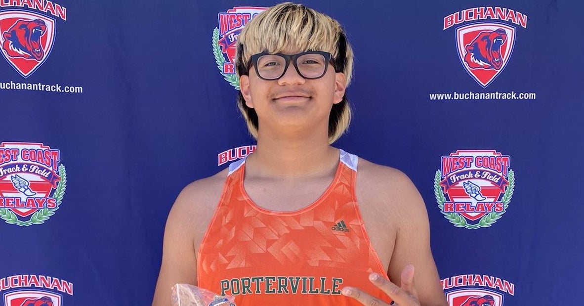 Porterville lineman Kian Rangel hopes to follow Bear Pascoe's path