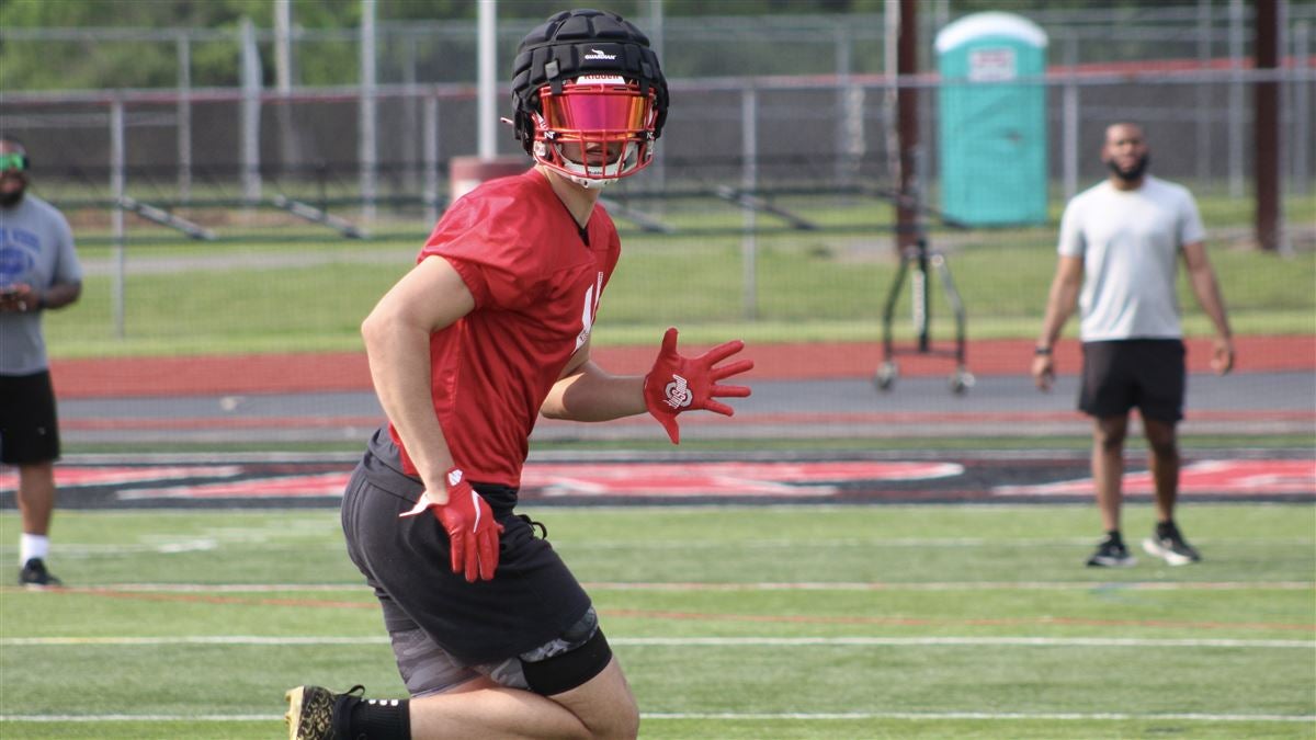 Touted TE Luka Gilbert enjoying the early stages of the recruiting process