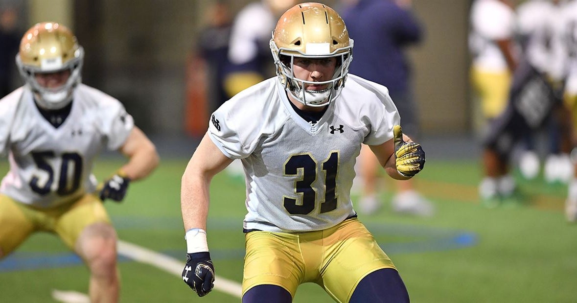 Notre Dame LB Jack Lamb enters transfer portal