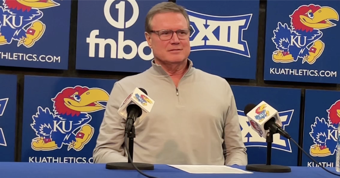 WATCH: Bill Self, Nick Timberlake discuss KU basketball's matchup with BYU