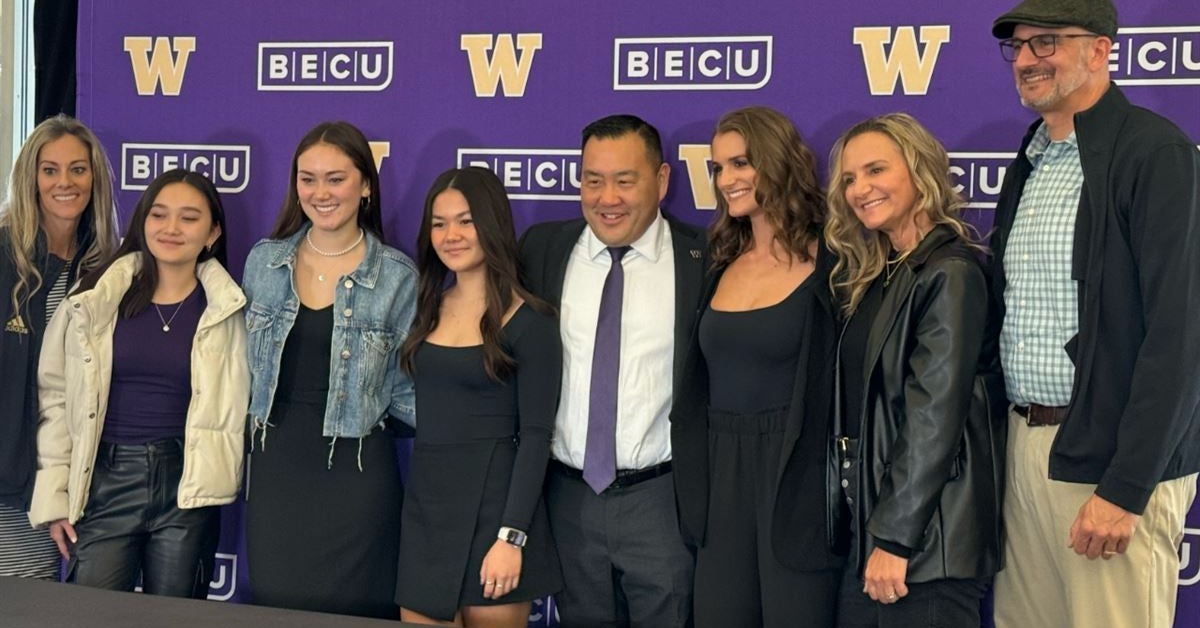 Here is everything Ana Mari Cauce and Pat Chun said as Chun introduced as Washington's 17th ...