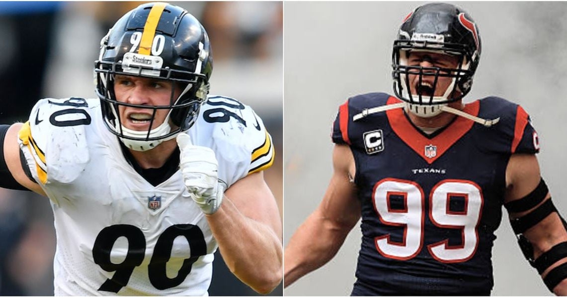 LOOK: Watt brothers share photo before Texans at Steelers game